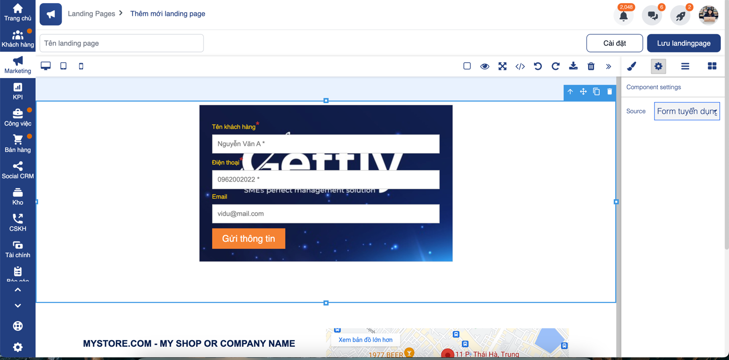 Getfly CRM Phần mềm quản lý và chăm sóc khách hàng