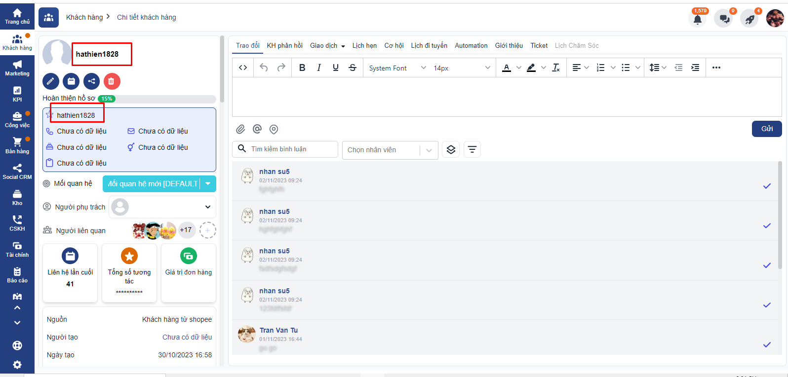 Getfly CRM Phần mềm quản lý và chăm sóc khách hàng