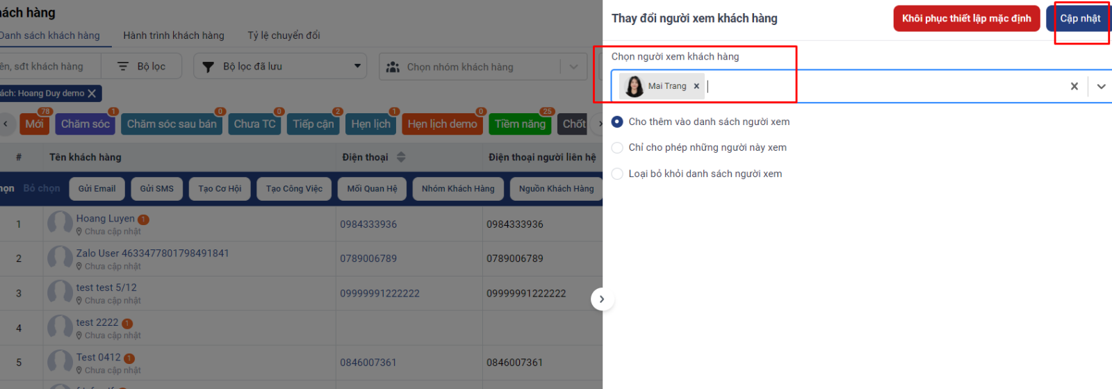 Getfly CRM Phần mềm quản lý và chăm sóc khách hàng